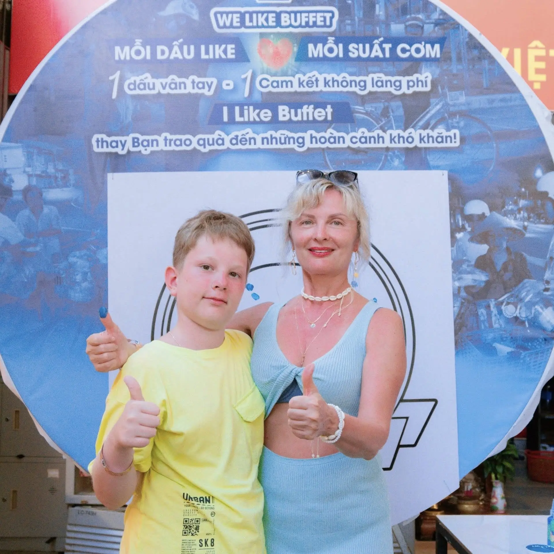 CHECK-IN CÙNG I LIKE BUFFET – 1 DẤU VÂN TAY, 1 SUẤT ĂN CHO CỘNG ĐỒNG